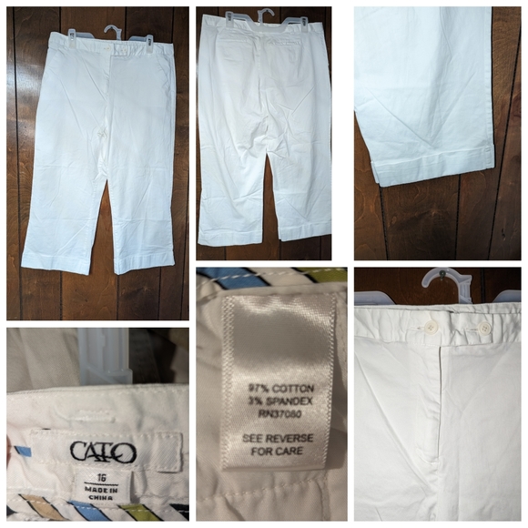 Cato | Pants & Jumpsuits | Cato Brand Capris Pants | Poshmark